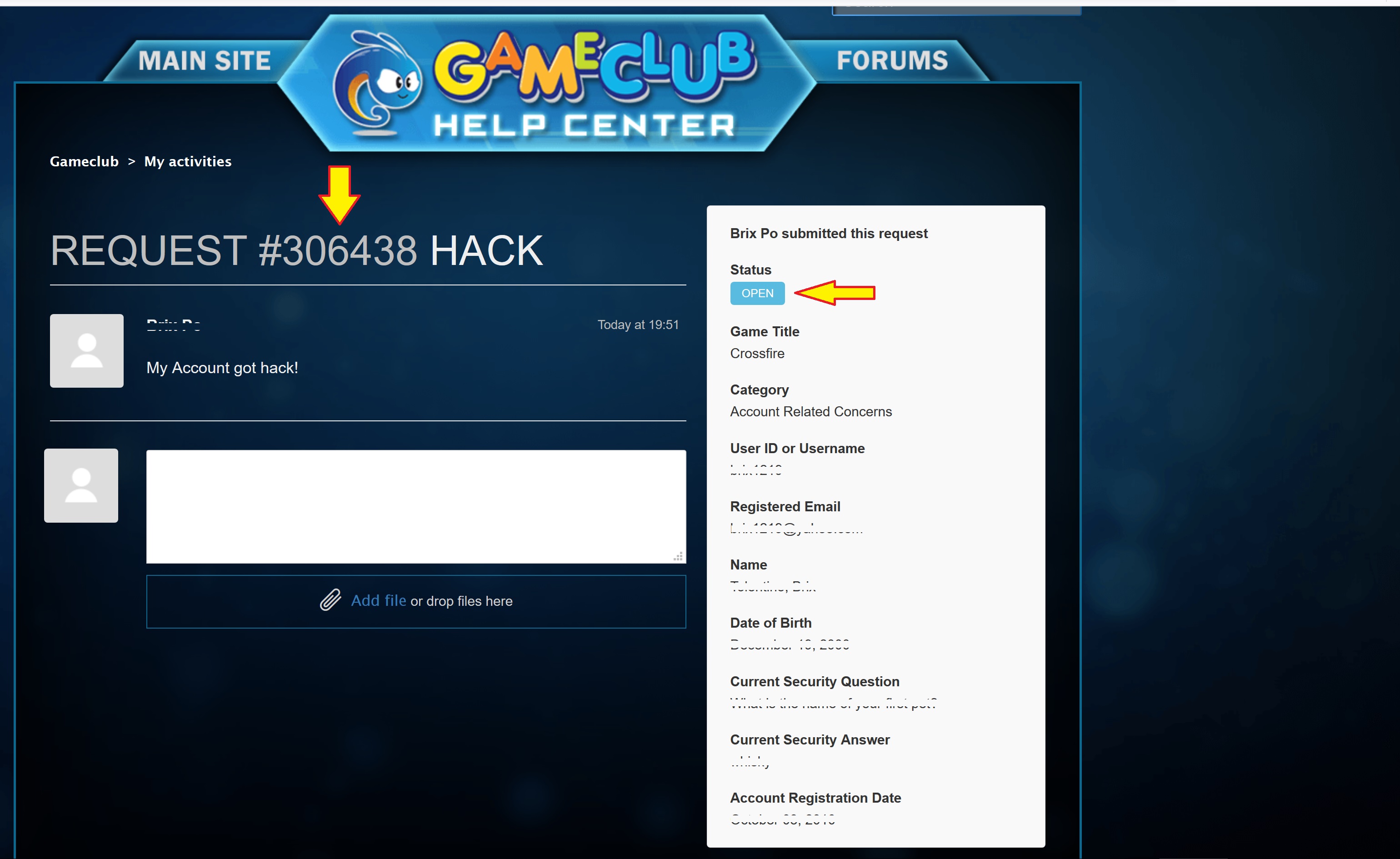 How to create a ticket – CFPH