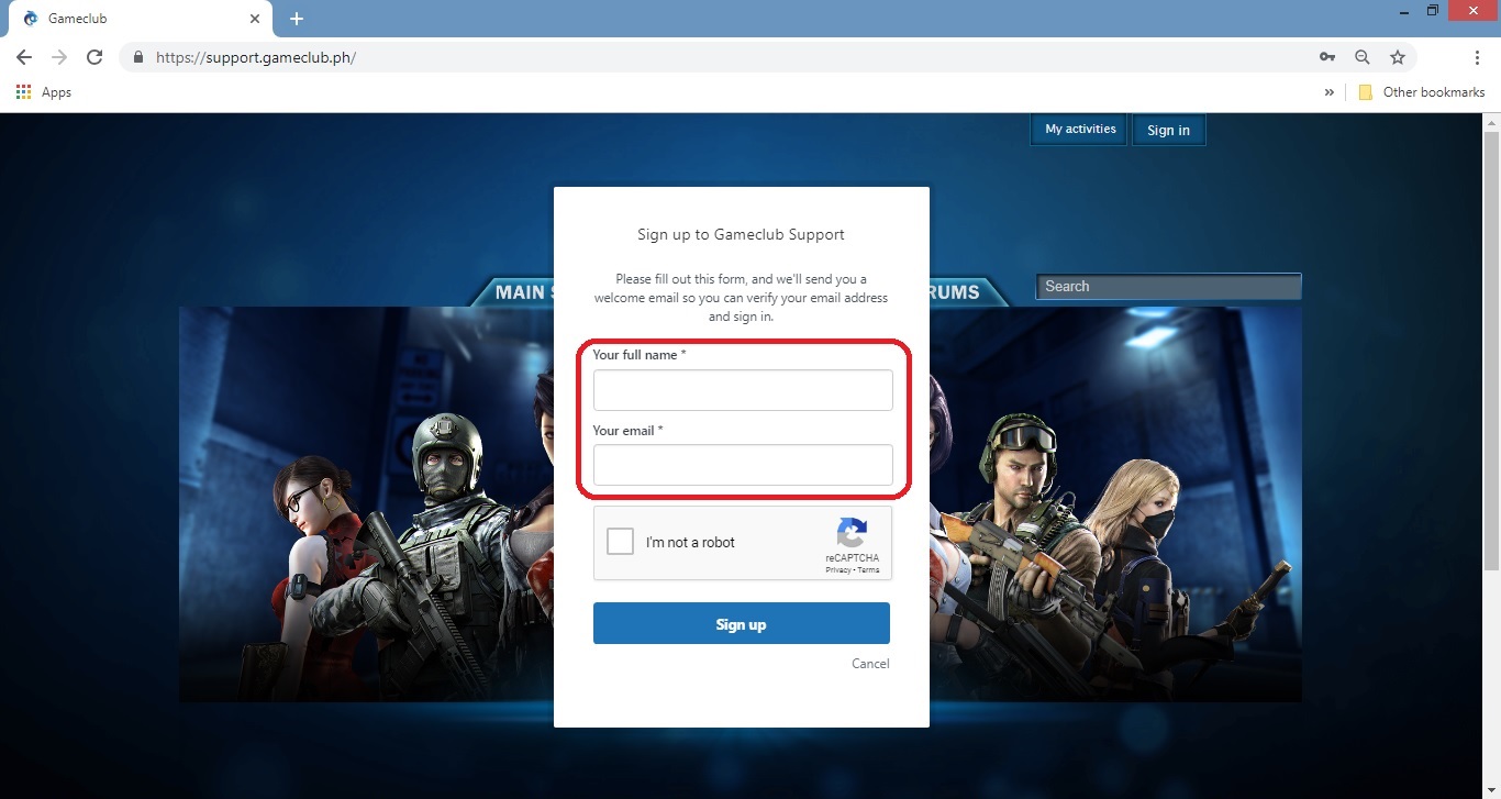 How to create a CFPH Support account? – CFPH