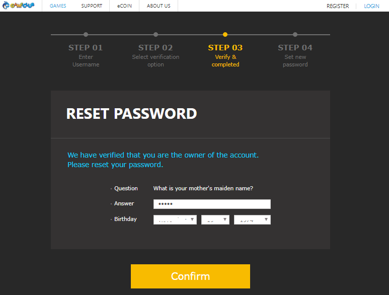 Self Help - Account Recovery – CFPH