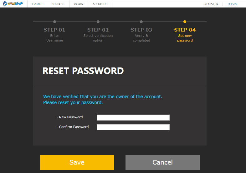 Self Help - Account Recovery – CFPH